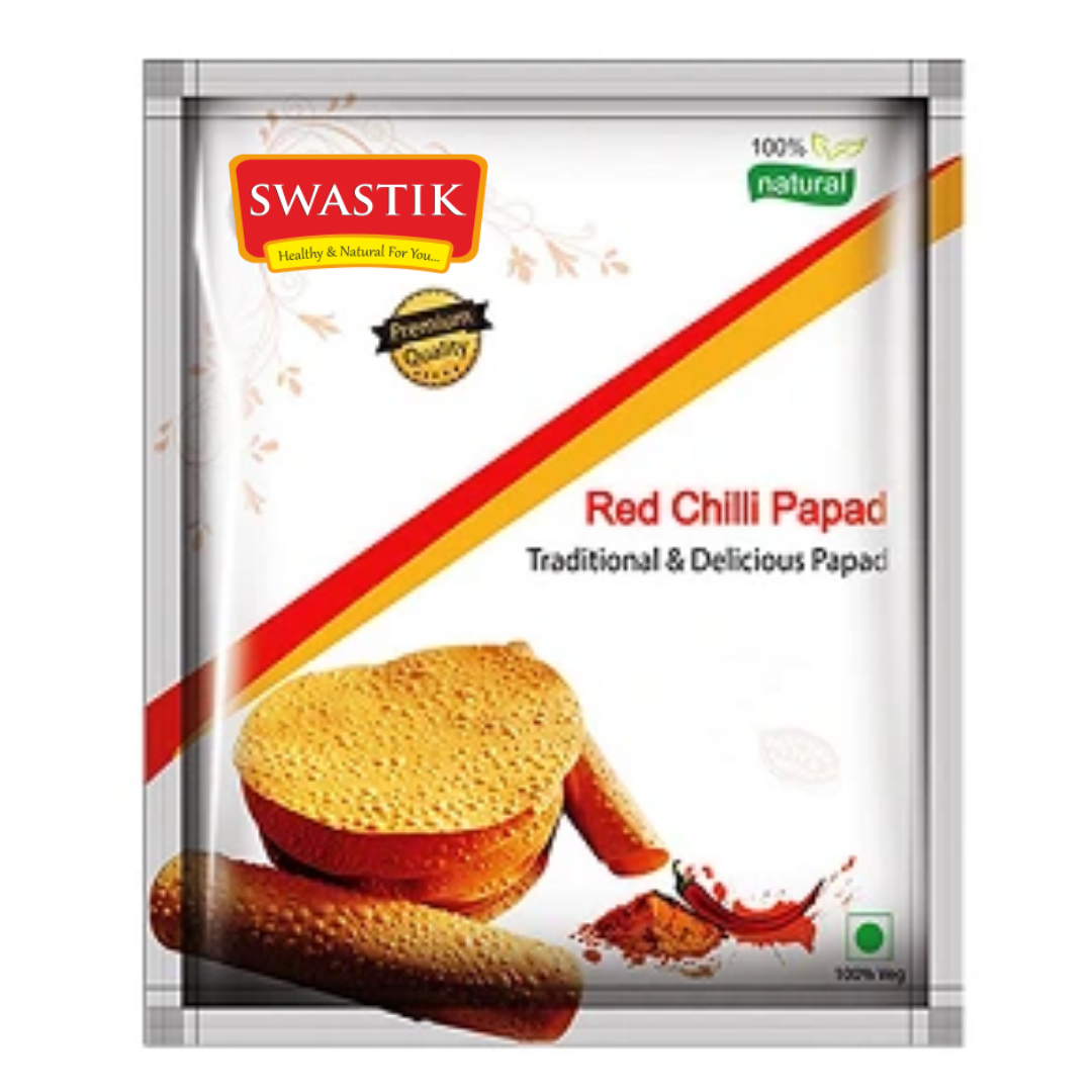 RED CHILLI PAPAD - Shree Swastik Food Products