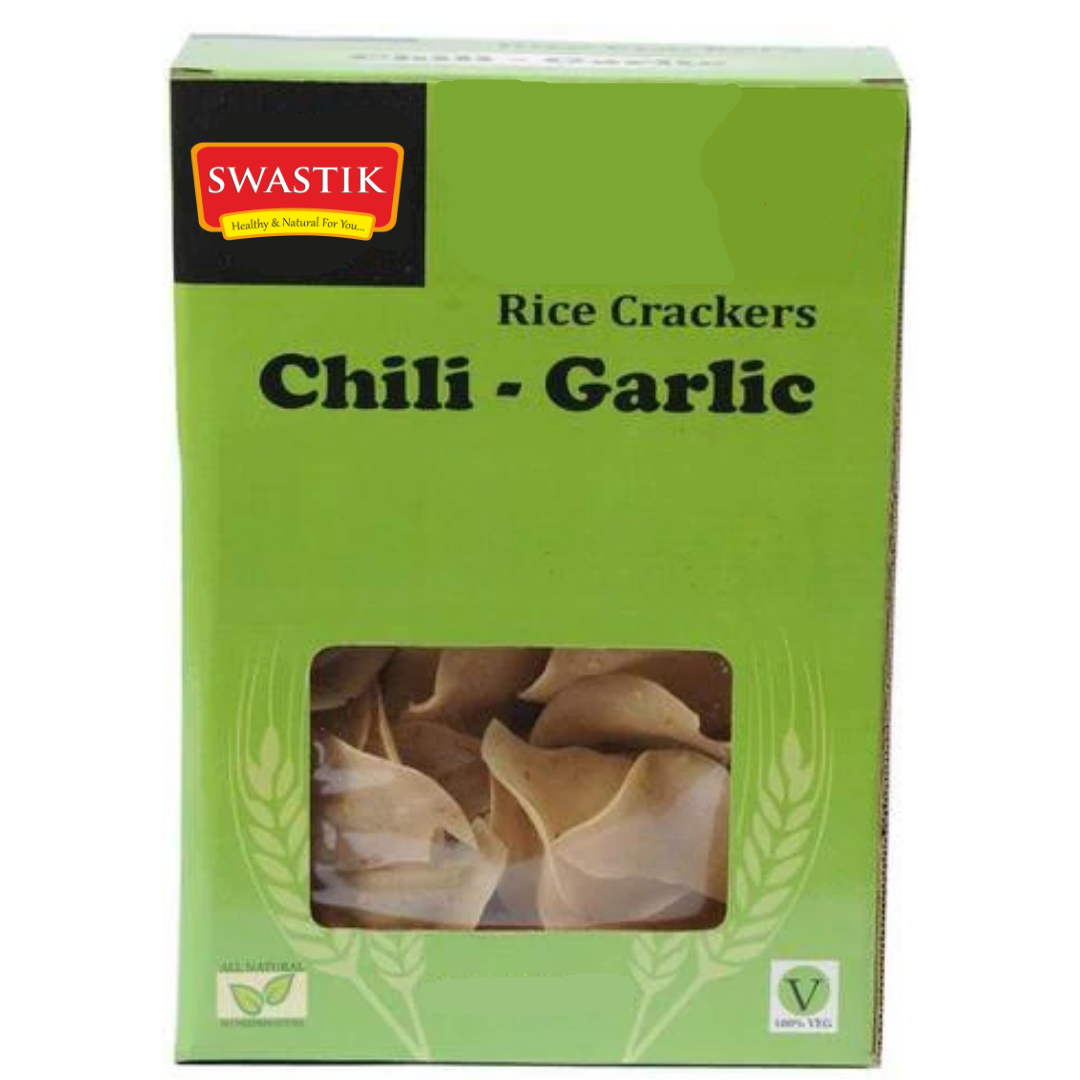 GREEN CHILLI-GARLIC KHICHIYA - Shree Swastik Food Products